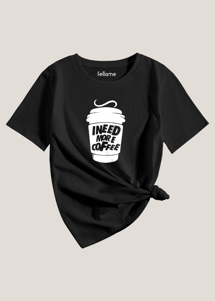 I Need Beer | I Need Coffee | Couple T-shirts - Fellame Shop