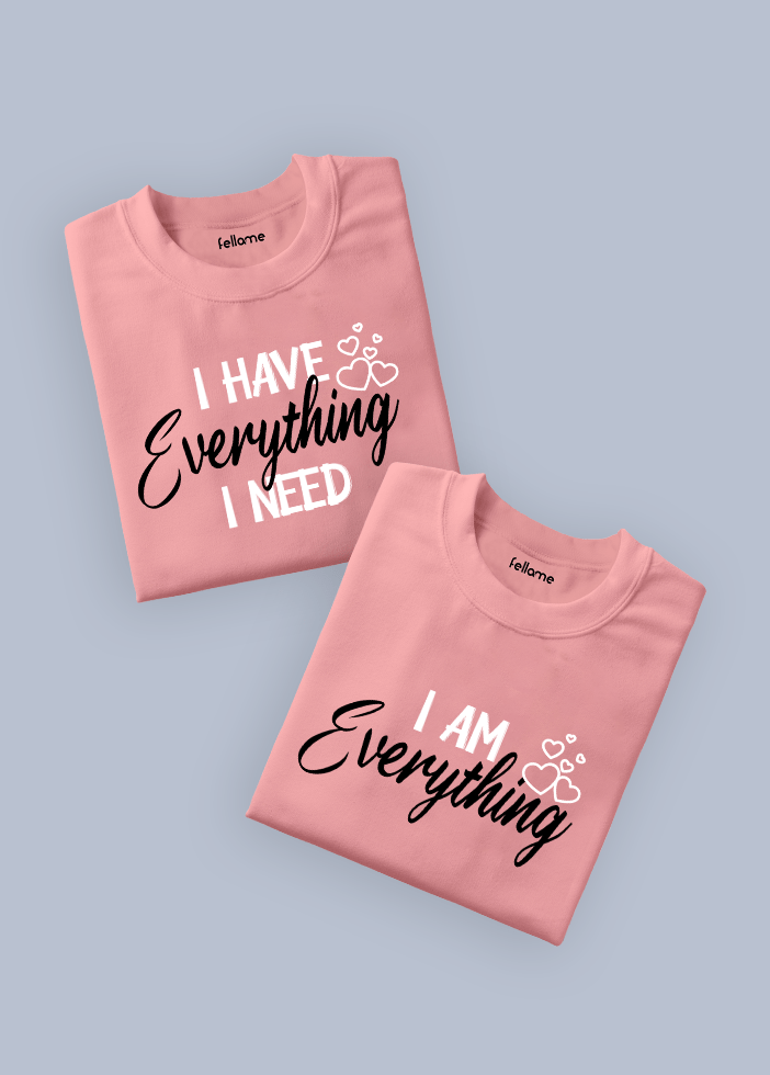 Couple Matching T-shirts | Love Tshirts - Fellame Shop