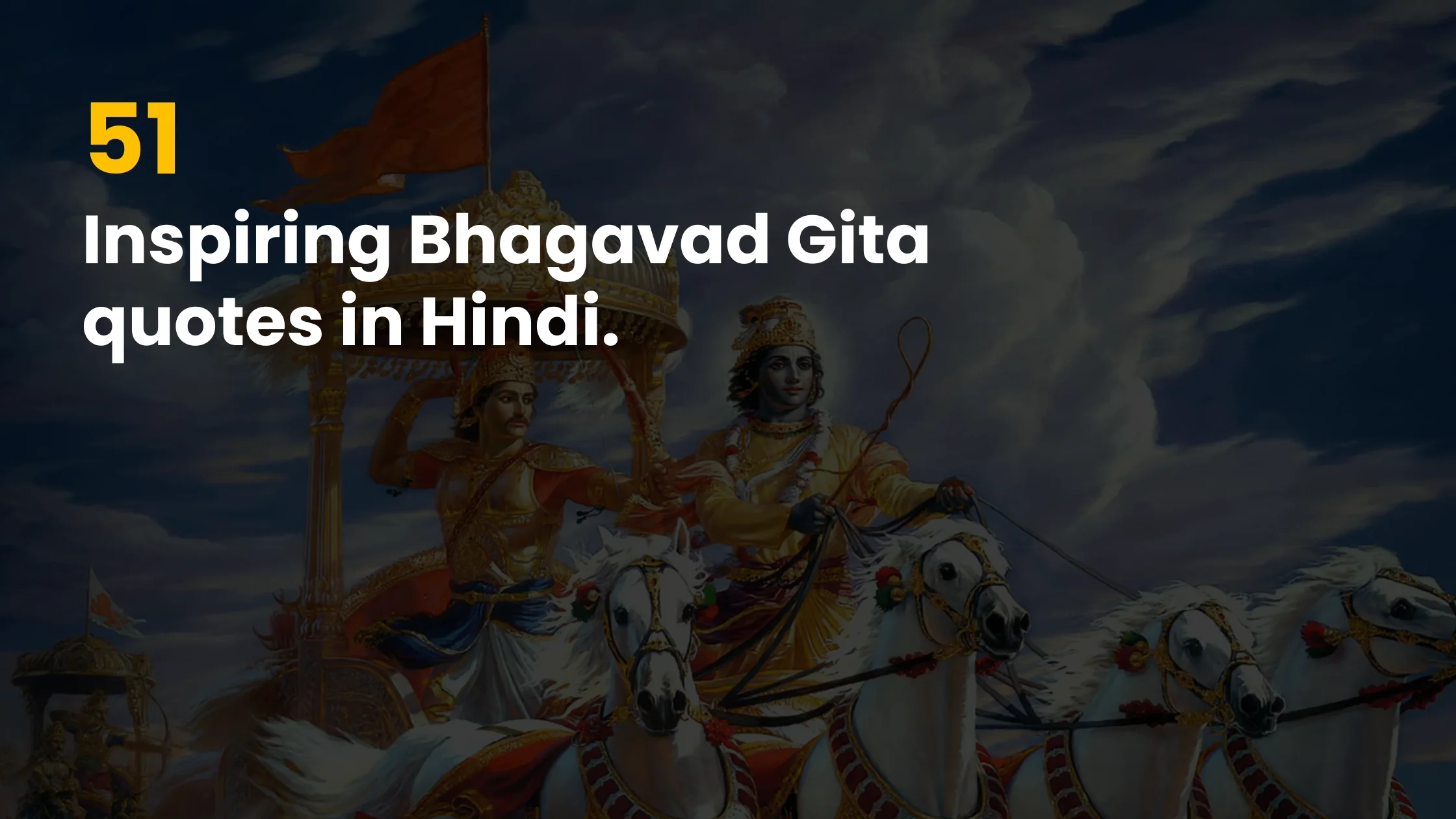 51 Inspiring Bhagavad Gita Quotes in Hindi...